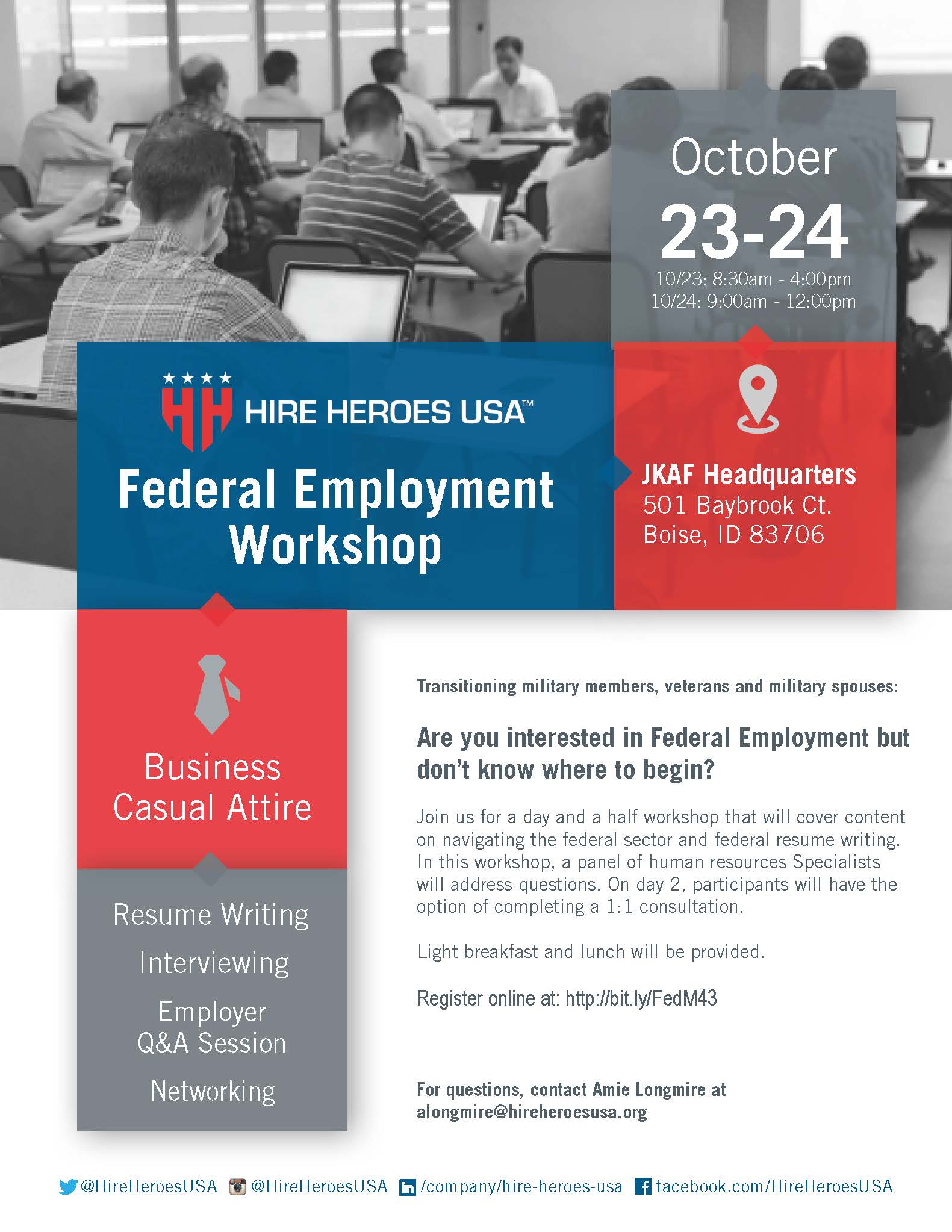Federal Employment Workshop | Military Division