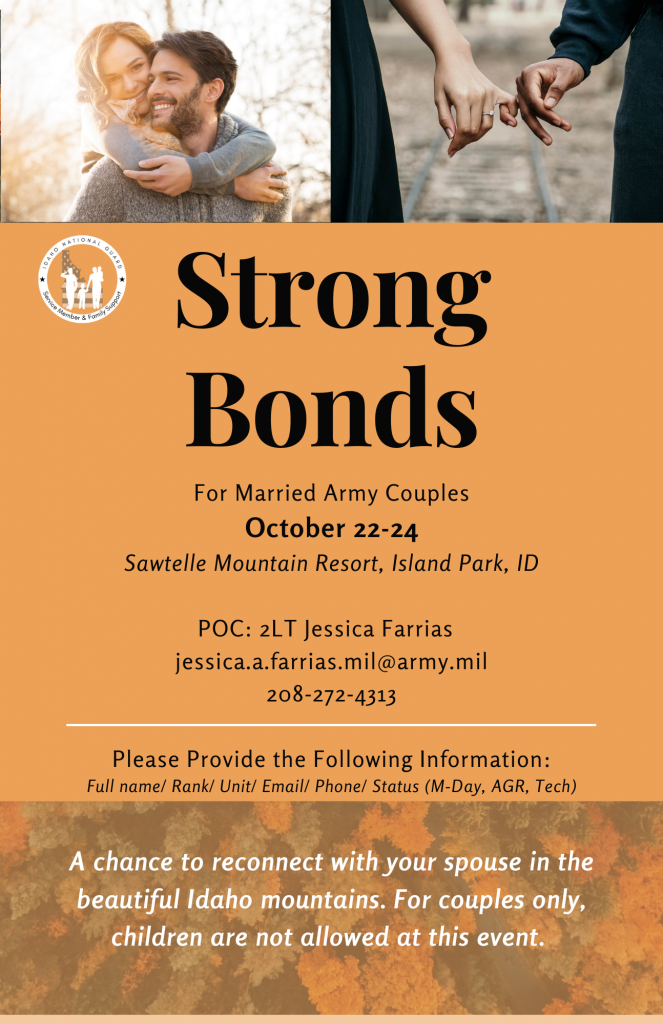 Strong Bonds Weekend for Army Couples | Military Division