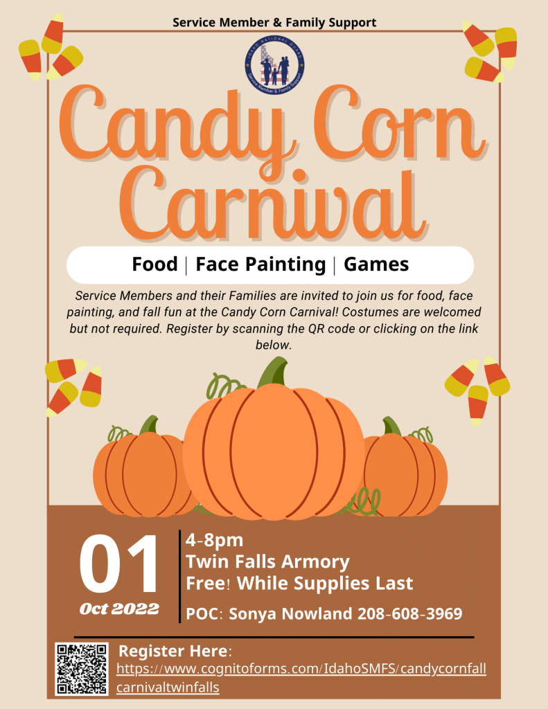 Candy Corn Carnival- Twin Falls | Military Division