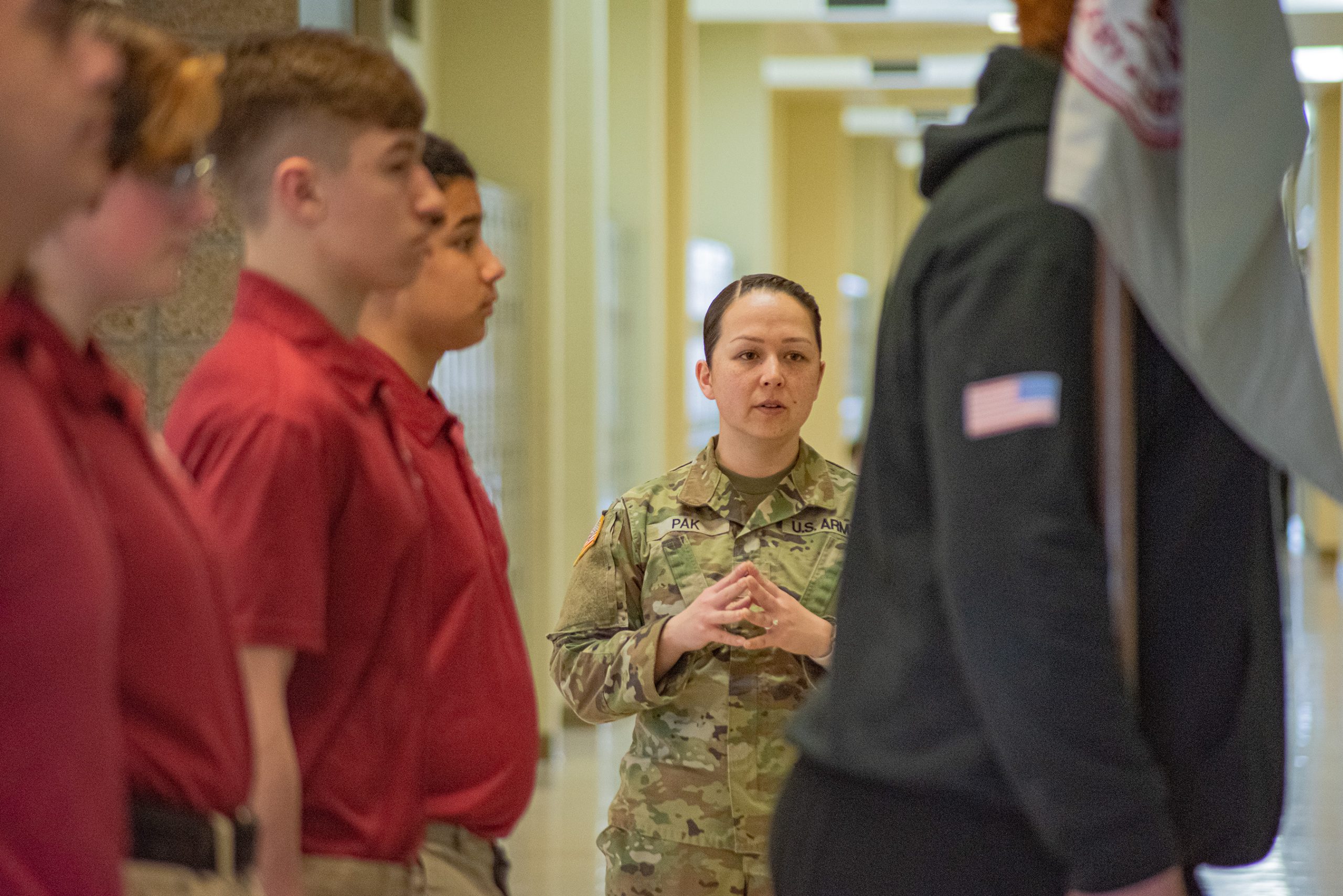 Program marches students toward success | Military Division