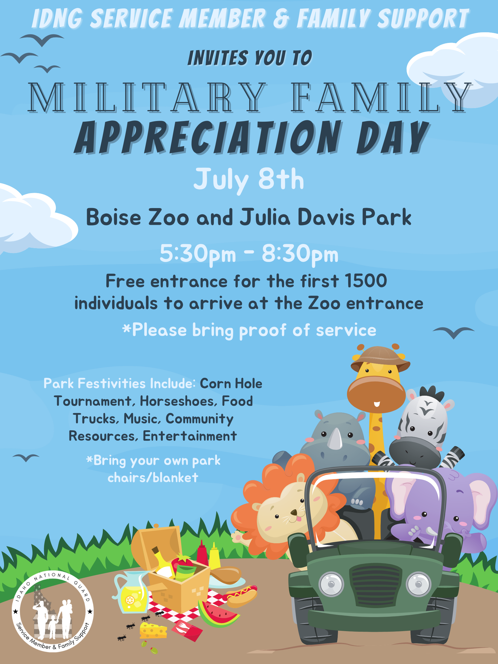 BOISE- Military Family Appreciation Day | Military Division