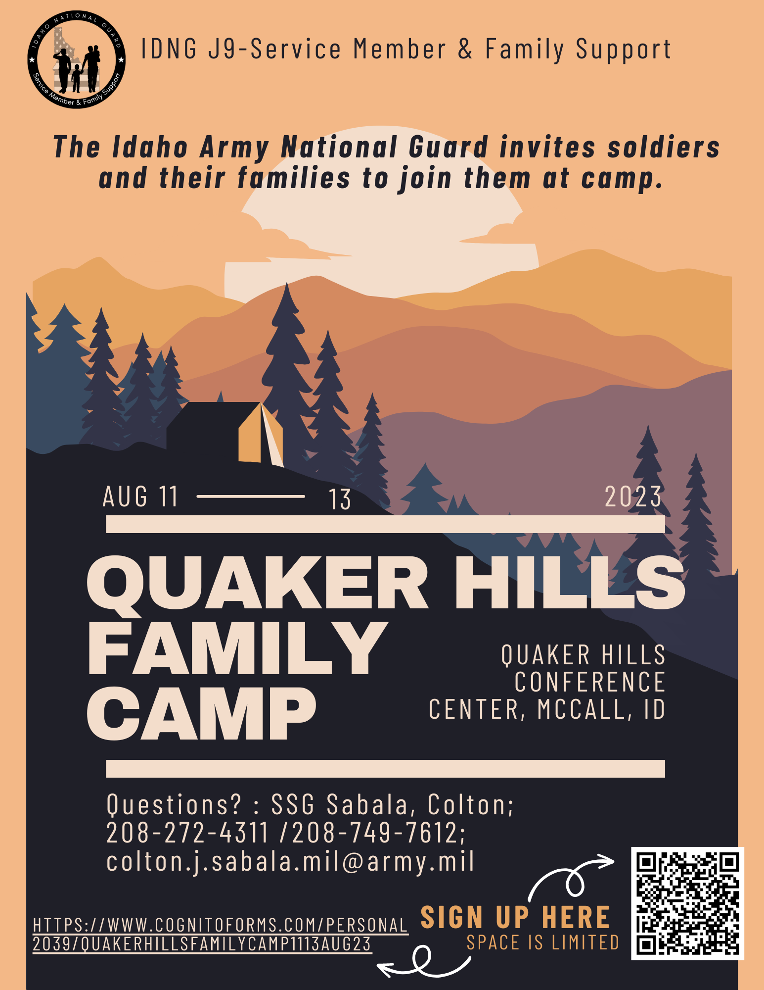Quaker Hills Family Camp | Military Division
