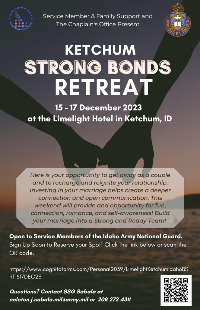 Strong Bonds Couples Retreat | Military Division