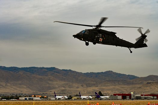 First HH-60M Black Hawk Arrives at Gowen Field | Military Division