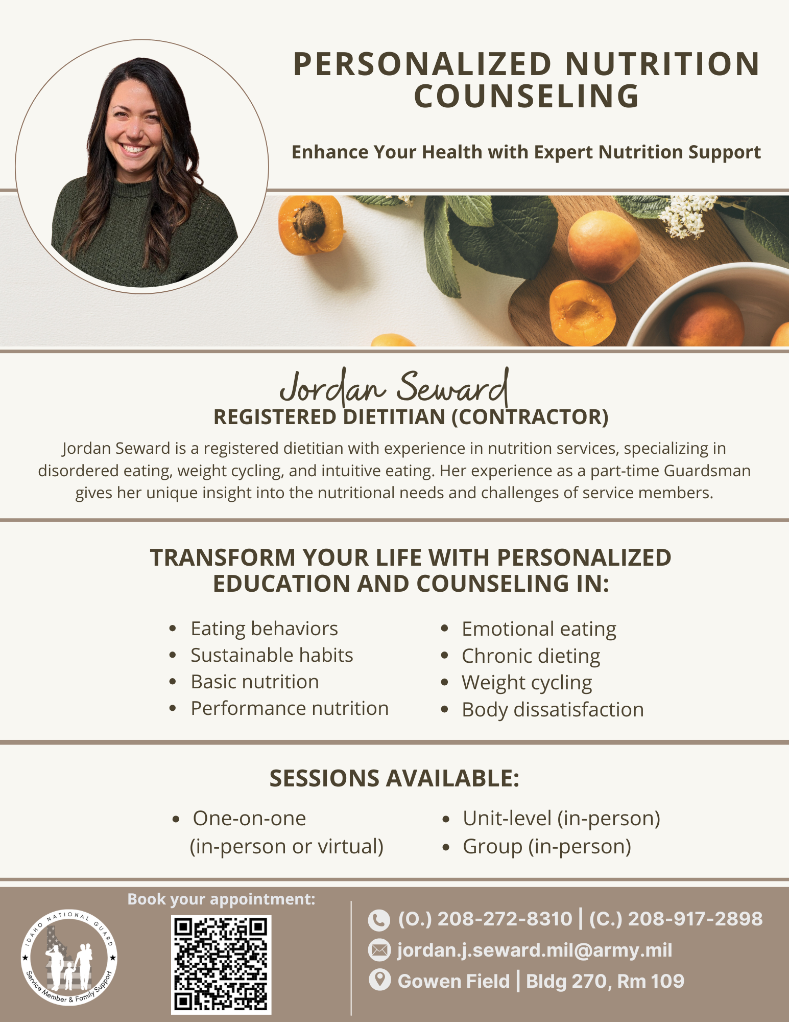 Personalized Nutrition Counseling | Military Division