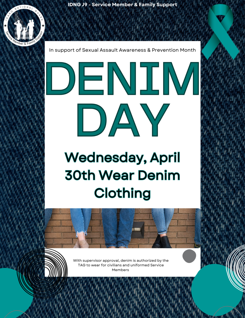 Denim Day | Military Division