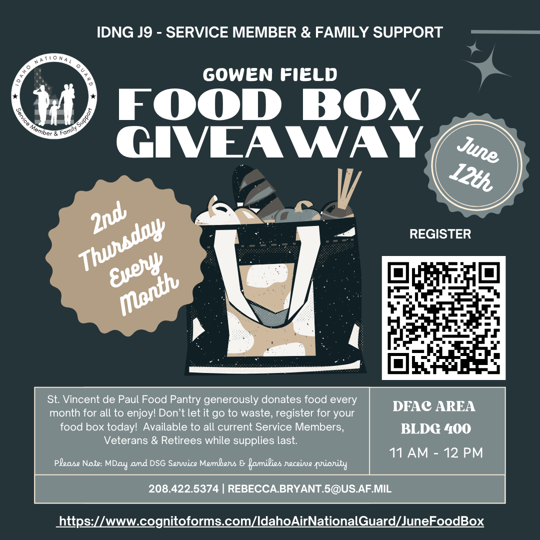 June Food Box Giveaway | Military Division
